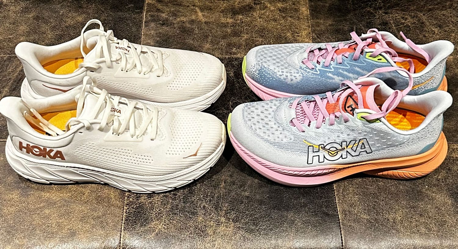 Comparing the HOKA ARAHI to the MACH Running Shoes - A Triathlete's Diary